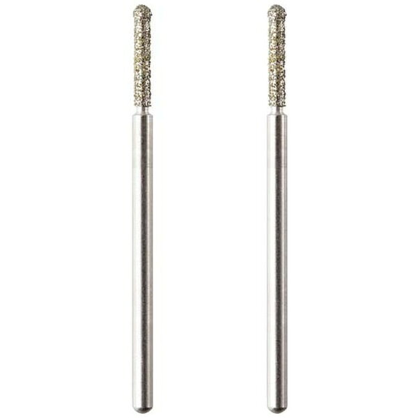 ●用途： ガラス、セトモノなどの穴あけ●材質： ハイス＋ダイヤモンド電着●シャフト径： Φ2.35mm●ドリル径： Φ2.2mm