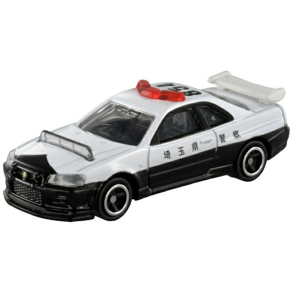 「日産 スカイライン GT-R（BNR34） パトロールカー」が、トミカになって登場です。【アクション】■サスペンション(C)TOMY