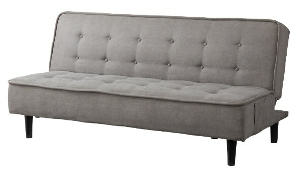 背もたれを倒すとソファへ早変わりするソファベッドは、限られたスペースにソファもベッドも置きたい方にピッタリ。さらりと手触りのよいファブリックは、1年中快適に過ごすことができます。