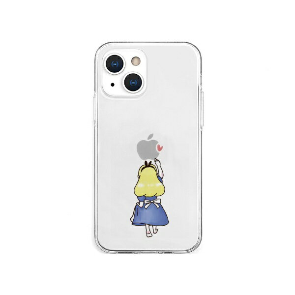 ストーリーのあるかわいいイラスト。透明感あるクリアケース。変色のないUVプリント。