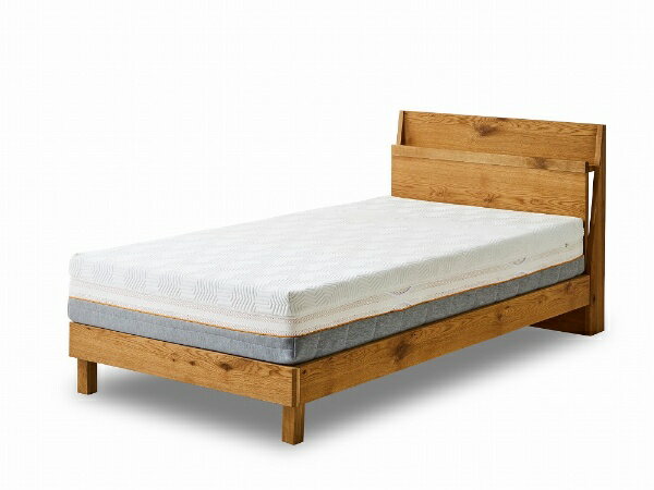 節のあるナラ材を使用したベッドフレームは、ヘッドボードに施されたスリットが特徴的で、宮付き、2口コンセント付きのハイスペックなフレームです。■スノコ仕様スノコはポプラ材を使用しています。桐材のスノコよりも軽く、積層合板構造のため強度も高くな...