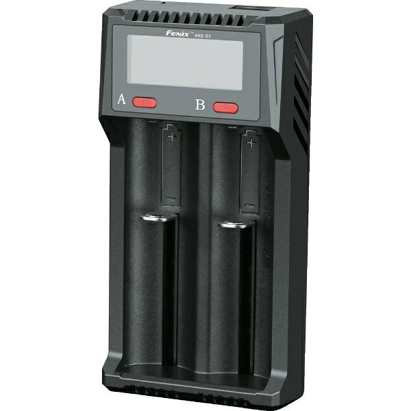■FENIXブランド充電池専用充電器です。【仕様】・品名： リチウムイオン電池用充電器・適合機種： 10440，14500，16340，18650.21700.26650型バッテリー・幅（mm）： 62・奥行（mm）： 30・高さ（mm）：...