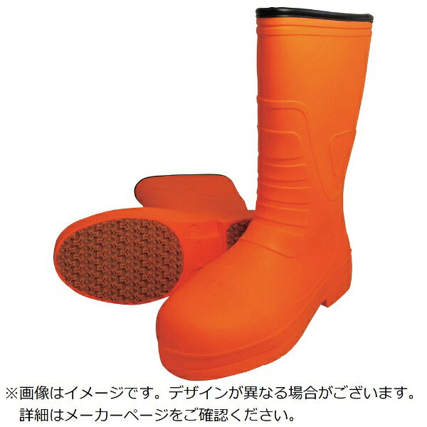 ■超軽量素材EVAラバー採用の樹脂先芯入安全長靴です。■裏地なしのため、汚れたら丸洗いOKです。■EVA樹脂が持つ軽量性とゴムの優れた屈曲性を併せ持ったセーフティブーツです。■合成ゴム配合のため、通常のEVA素材より、柔らかく屈曲性が良く履...