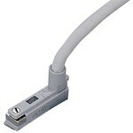 特長■小形シリンダスイッチです。■標準で耐屈曲リード線を使用しています。用途■小型空気圧シリンダの位置検出用に。■プログラマブルコントローラ、リレー用。仕様■表示灯：黄色LED（ON時点灯）■リード線取り出し：L字■負荷電圧(V)：DC10...