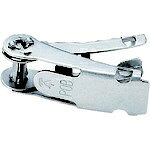 特長■ステンレスポールバンド用の締付金具です。ラチェット式で簡単・確実に固定できます。用途■ステンレスバンド締付用金具仕様■使用結束バンド幅(mm)：10■ポールバンド（ステンレス製）締付金具材質／仕上げ■ステンレス(SUS304)セット内...