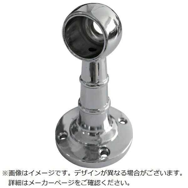 特長■スタンダードなパイプ取付金具です。用途■パイプの取り付け。仕様■A(mm)：19.5■B(mm)：64■C(mm)：77■適応パイプ径(mm)：19■D(mm)：43材質／仕上げ■亜鉛ダイカストセット内容／付属品注意