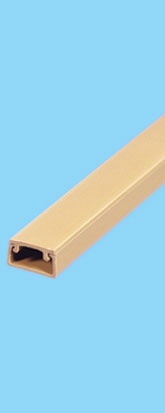 ■材質：ABS樹脂 ■全長：2m ■本体サイズ：2000(H)×12(W)×8(D)mm ■重量：94g ■適合ケーブル： 　・UTP0.5×2P 　・警報装置線 　・火災報知器線 ■カラー：ブラウン ■テープ付
