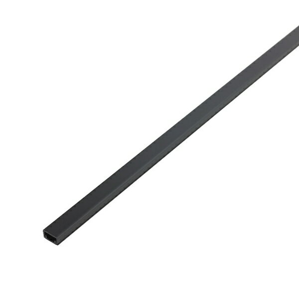 ■材質：ABS樹脂 ■全長：1m ■本体サイズ：1000(H)×13(W)×7(D)mm ■重量：59g ■適合ケーブル： 　・UTP0.5×2P 　・警報装置線 　・火災報知器線 ■カラー：ブラック