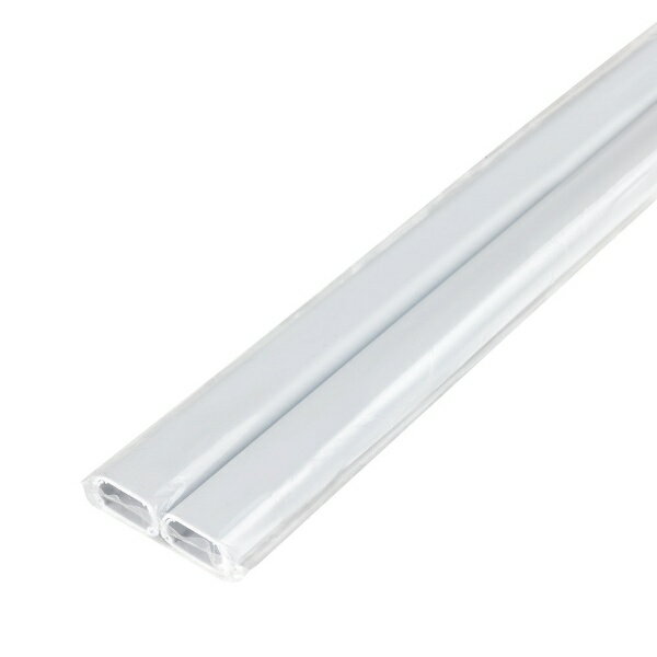 ■材質：ABS樹脂 ■全長：1m ■本体サイズ：1000(H)×26(W)×13(D)mm ■重量：160g ■適合ケーブル： 　・UTP0.5×12P×2条 　・VVF1.6×3心×1条 　・VVF2.0×2心×1条 ■カラー：ホワイト ...