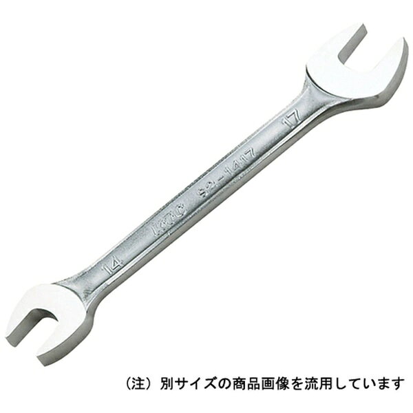 KTC独自のI型断面形状により、しなりに強く、軽いです。■六角ボルト・ナットを締め緩めする為のスパナ。■新やり形ヘッド採用により、世界最小クラスのヘッド幅を実現しました。■I型断面構造採用で、軽量でしなりに強くなっています。■サイズ表示は大...