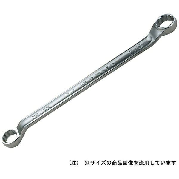 使い勝手がよいKTCのスタンダードメガネレンチです。■六角ボルト・ナットを締め緩めする為のめがねレンチ。■トルク伝達を最大限に発揮できる45度×6度のオフセット角度です。■窪んだ場所のボルト・ナットにも掛かりやすく、ヘッドを裏返しての使用も...