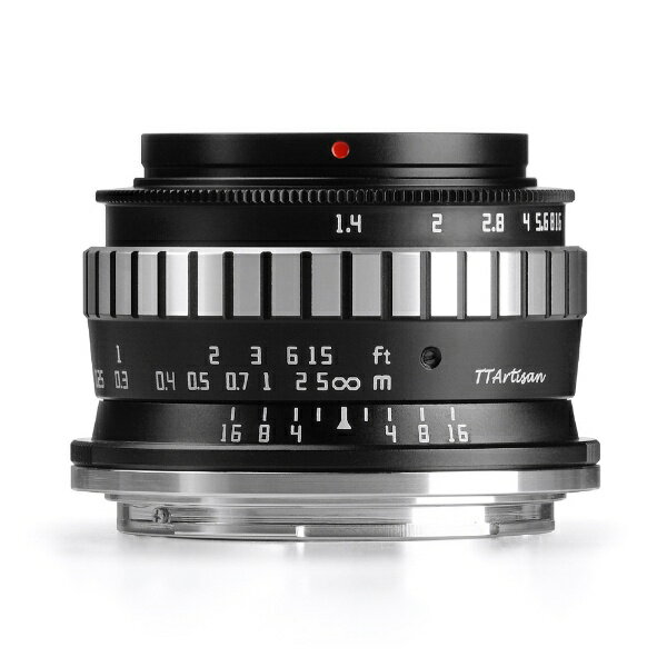 銘匠光学 TTArtisan 23mm f/1.4 C ブラック×シルバー ニコンZマウント用交換レンズ TTArtisan 23mm f/1.4 C は、35mm判換算35mm相当（APS-C）の大口径準広角レンズです。 開放時のオールド...