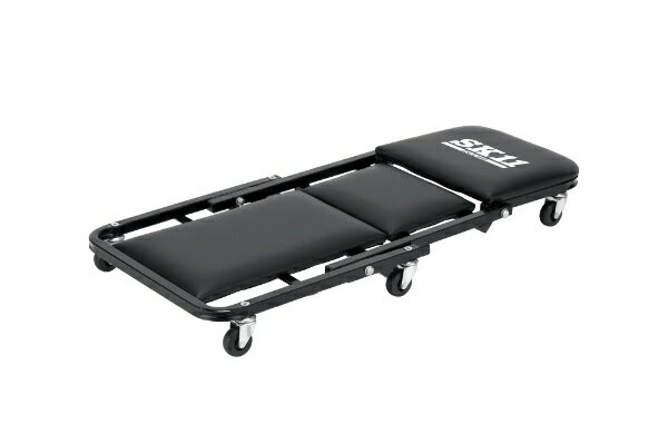 作業用椅子。 機能1 クリーパー時は車の下回りなど寝ころびながらの作業が最適です。 機能2 ローラーシートにすることで自由に移動ができ、座りながらの作業が楽に行えます。 機能3 車の下回りなど寝転びながらの作業、自由に移動ができ楽な姿勢で座...