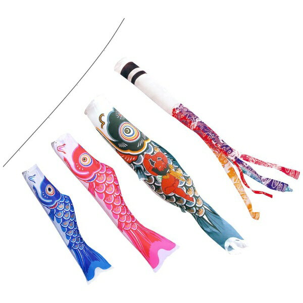 より手軽に、より楽しくを考え生み出されたセットです。2ステップで飾り付けられ、毎日の飾り付けが楽々なので、忙しいママさんにもオススメです。風が無くても常に泳いでいるように見えて、子供達も大喜びです！■飾りかた（1）ベランダ取付金具にフックを...