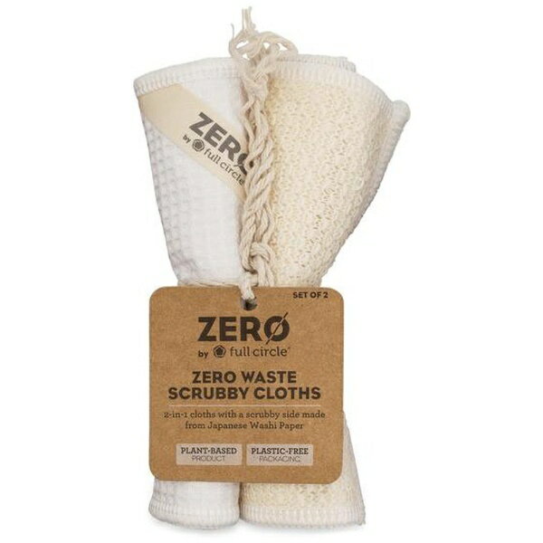 ■天然素材100％のZeroWasteシリーズ。■本体・パッケージ共に堆肥化可能な素材でできています。オーガニックコットン使用。■使用後は洗剤とぬるま湯用いて良く洗い、吊るしてしっかり乾燥させてください。【素材】（白色の面）コットン100％...