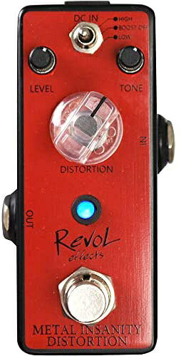 ■RevoL effects Revolution 馴染み深いトラディショナルなサウンドテイストに加え、インスパイアされるようなサウンドメイクが楽しめる、新生エフェクターブランドの誕生です。RevoL effectsの筐体は FULL ME...