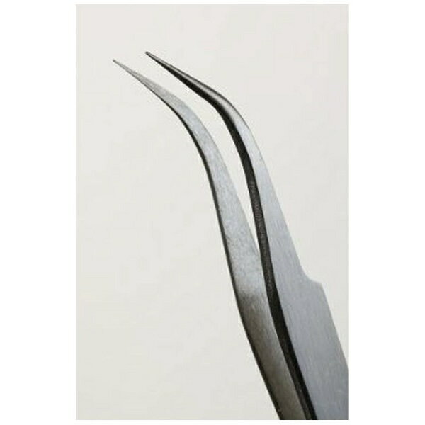 手元が見やすく作業のしやすい鶴首型のピンセットです。ピンセットの先端は精密に加工が施されているので、先端の合わせ部分がしっかりと合っています。また、細かいパーツを程よい力加減でキャッチできるので、ミニチュア＆アクセサリー制作や模型用として最...