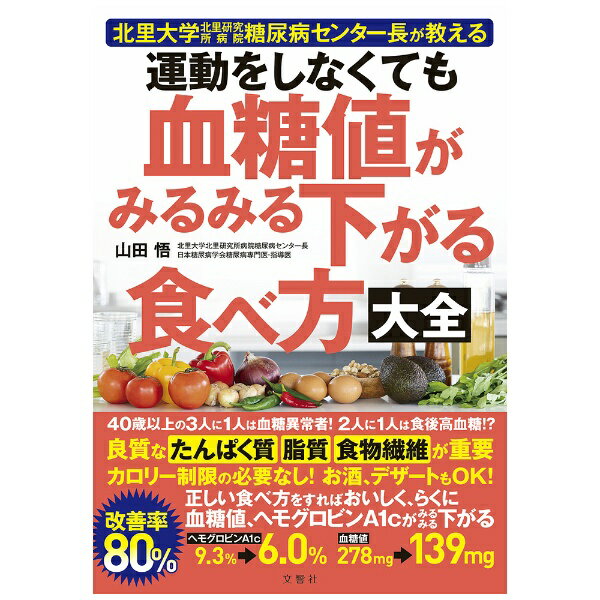 北里大学北里研究所病院糖尿病センター長が教える最良の選択。食べ方を変えるだけど血糖値とへモグロビンA1cがどんどん下がる！ヘモグロビンA1c 9.3→6.0％A1c 6.9→5.5％A1c 9.3→6.4％血糖値278mg→139mg156...
