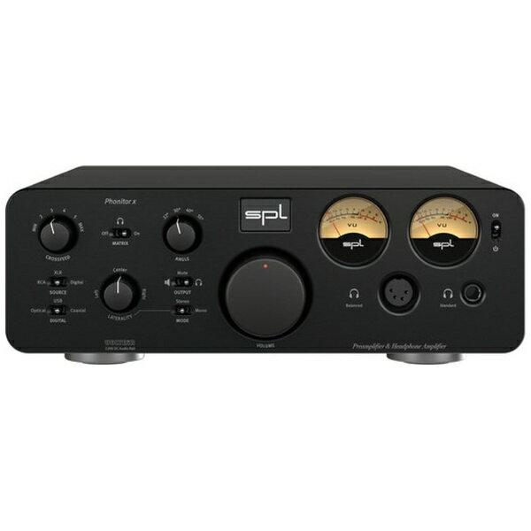 ■全てのヘッドフォンに向けてPhonitor xは、通常のステレオジャックに加え、バランス対応の4-pin XLRを備えることで、幅広いヘッドフォンに対応しています。120vテクノロジーを用いた、巨大とも言える音声出力は、各ヘッドフォンの能...