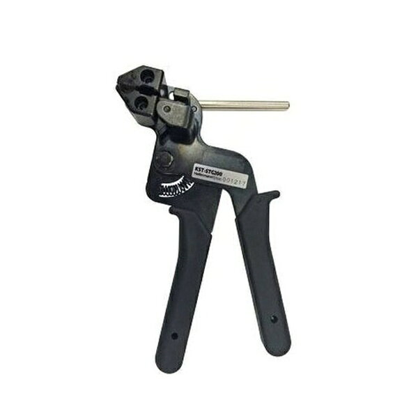 ●重量： 561g●メタルタイ（STB・MBTタイプ）の専用工具です。●メタルタイの締め付けと切断を行う工具です。●引き締め調整は、トリガーを引きながら行い、最後にタイカット用レバーを押し上げて、余分なタイを切断します。●取り扱いが簡単で、...