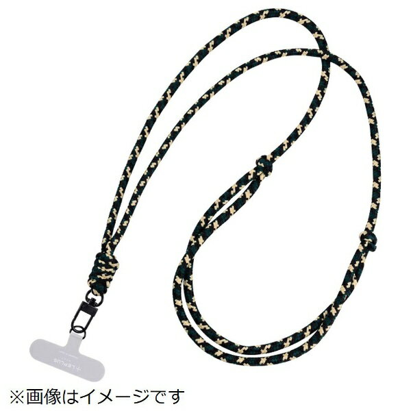 端末やケースを選ばず装着できる多機能ショルダーストラップ。付属の挟み込みシートで、ケースにストラップホールが無くても装着可能。首に負担をかけにくい直径5mmの丸紐を採用。個性が光るパターン柄デザイン。長さ調整で首掛けor肩掛けが可能な2WA...