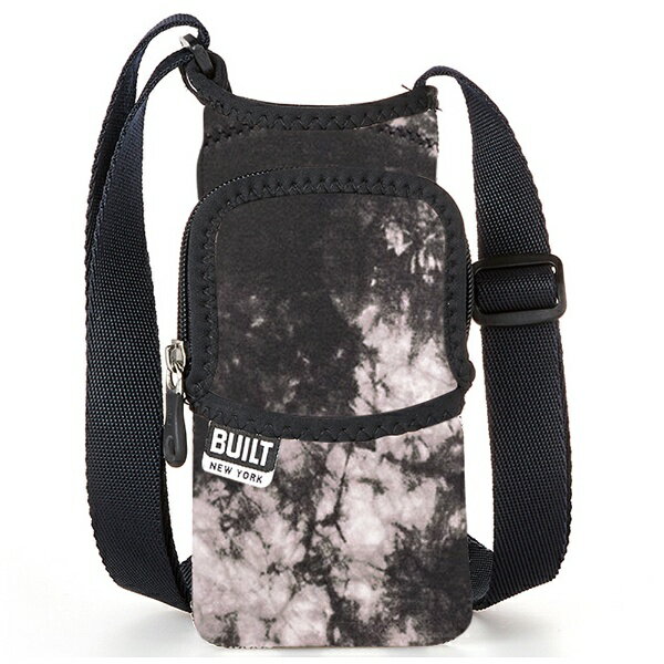 洗濯可能なネオプレーン素材で作られたボトルケース。■スマホなどをしまえるジッパー付きのポーチには、カードや鍵などの小物を入れるポケットも付いていてとっても便利！■持ち運びに便利なストラップは長さの調節が可能です。■外ポケットサイズ： W10...