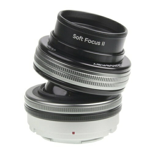 50mmソフトフォーカスレンズのオプティック（光学ユニット）である「Soft Focus II」をコンポーザープロIIにセットし、より画像に変化をつけて撮影できるモデルです。キヤノンEF用、ニコンF用、ソニーE用、マイクロフォーサーズ用、富...