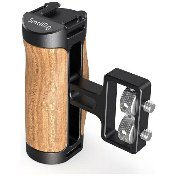 SmallRig ミニウッドサイドハンドル（1/4インチネジ穴互換） 2913は、ミラーレスやデジタルカメラ、およびその他の小型カメラの手持ち撮影をより便利にするために設計されています。