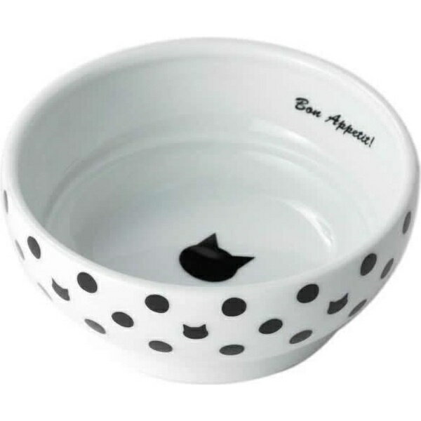 猫壱のフードボウルは、ドライフード、ウェットフードの両方がストレスなく食べられる猫用の食器です。1：縁と底に“かえし”がついているので、こぼれない2：フードが自然に中央に戻るので、食べにくさのストレスを軽減3：温めたフードが冷めにくい磁器製...