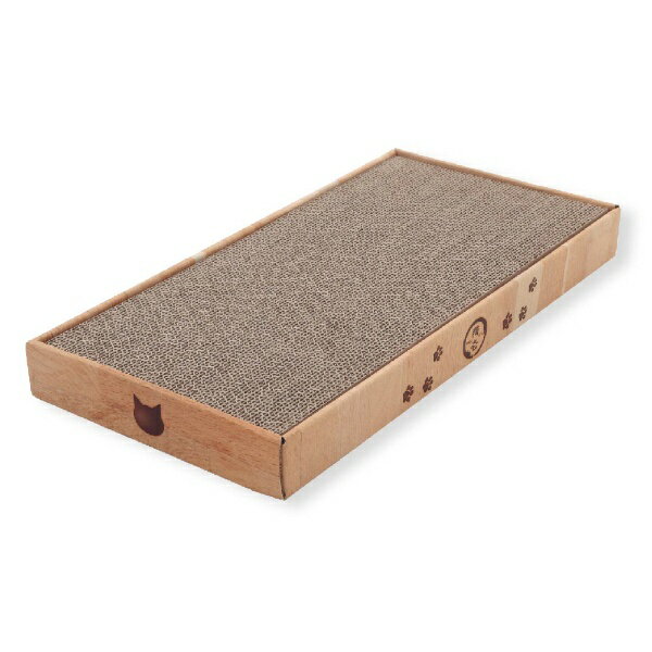 ■のびのびつめとぎ＆ケージでも使えるコンパクトタイプバリバリパッドワイドのサイズは幅20cm奥行40cm。猫がのびのびつめとぎできるワイド感と、置く場所を選ばないコンパクトさが魅力です。ケージの中に置くこともできるので、子猫の初めてのつめと...