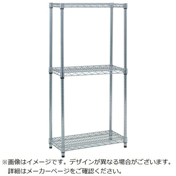 ■棚板は25mmピッチで位置変更可能です。■アジャスターは+15mmの調整ができるので水平出しも簡単です。■三層メッキ構造で防錆力抜群です。■各種倉庫や工場での保管・管理、店舗などでの陳列に。■間口（mm）： 600■奥行（mm）： 450...
