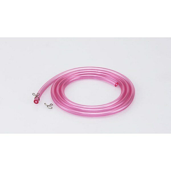 フューエルライン等熱のかからない箇所にお使い下さい。熱い箇所や熱くなる箇所へは不向きです。また、インジェクション車等へはご使用できません。■サイズ：φ3×φ6×1m■使用可能温度：-38〜60℃■色：クリアピンク
