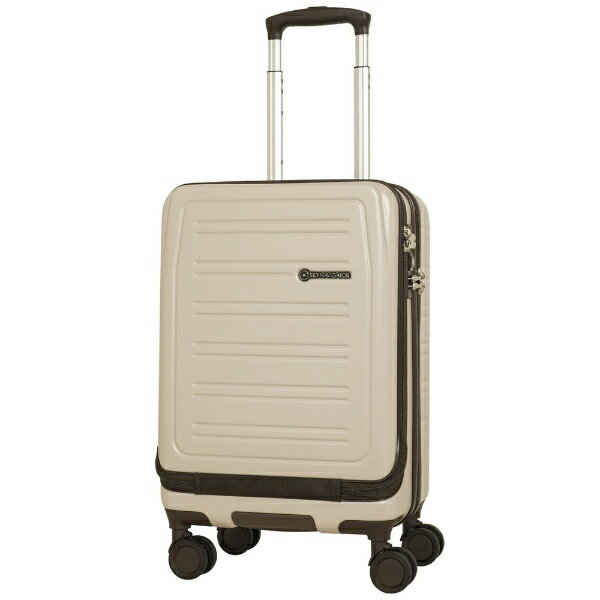 機内持ち込みサイズで便利なフロントオープン仕様のキャリーケースです。■スムーズに移動できるサスペンションキャスター。■1つで2箇所の開錠ができる2in1ロック仕様。■耐摩擦性に優れたYKKタフジッパー採用。■宿泊先でサッと壁に掛けられるフッ...