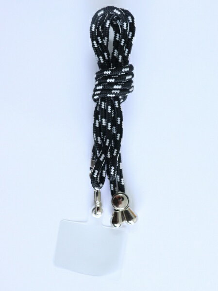 使用用途豊富 全機種対応、汎用性が高いです。 止め具で長さ調節 お好きな所で止められる設計。 肩掛けで便利に 肩からかければ両手での作業も楽々。 長さ80cmのロングタイプ 紐が長く用途も様々です。