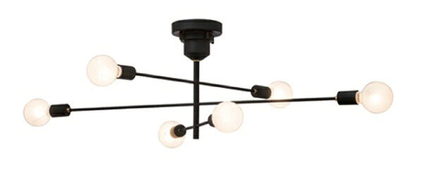 ■電球：白熱電球(ホワイトボール型/口金E26/60W)×6灯付 ■サイズ：W132×D16.5×H38cm ベースφ16.5×H12.5cm ■重量：2.2kg ■素材：スチール、真鍮 ■点灯：壁スイッチ式(ON/OFF) ※アームを稼働...