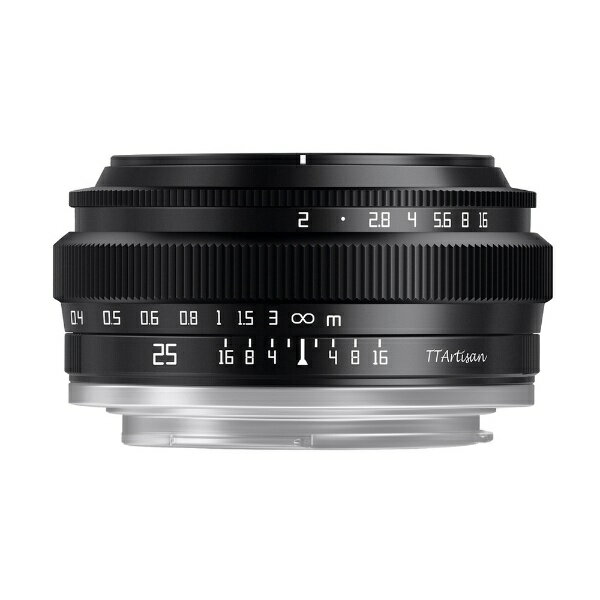 銘匠光学 TTArtisan 25mm f/2 C 銘匠光学 TTArtisan 25mm f/2 Cは、APS-Cセンサー対応の準広角単焦点レンズです。 自由に持ち運べるコンパクトサイズと開放F2の性能を両立し、背景をなめらかにぼかす表現...