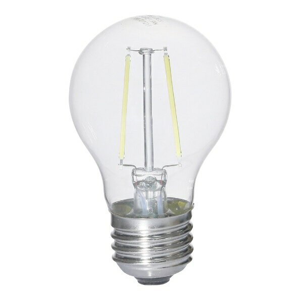 【 特 長 】 ● 小丸球25形相当 ● きらめきが広がるLED電球フィラメントタイプ ● 光の広がり約290°全方向タイプ ● E26口金 ● 昼白色 【 仕 様 】 ■ 寸法：全長…87mm、最大径…51mm ■ 質量：23g ■ 定格...
