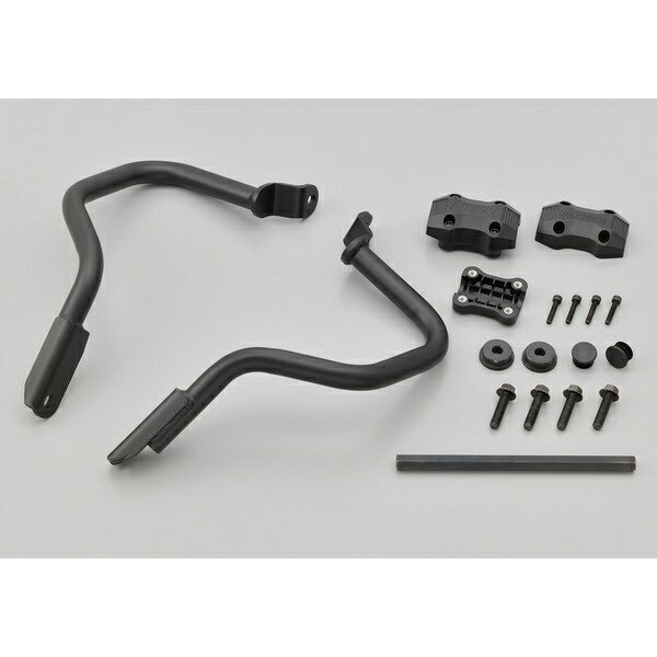 ●シンプルなパイプレイアウト。大きく張り出さず目立ちにくい。メインパイプはφ25.4を採用。転倒時の車両のダメージを軽減するエンジンガード。リダクションスライダー付属。●パイプ径：φ25.4●左右セット●スチール製マットブラック塗装仕上げ●...