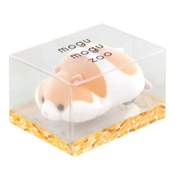 ●かわいいハムスターの形をした卓上クリーナー。表面はふわふわのフロッキー加工。■材質：ABS、パッケージ：PET■幅80x高さ48mm