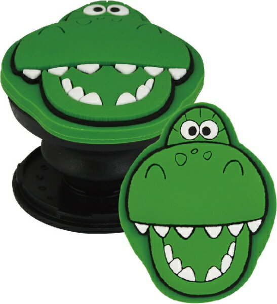 スマートフォンの背面に貼り付けるアクセサリです。スマートフォンの持ちやすさを向上します。スタンドとしてもご使用いただけます。使用時：本体上部をスピンすると自動的に飛び出します収納時：上部をスピンしながら押し込み収納します接着面が十分に広く平...