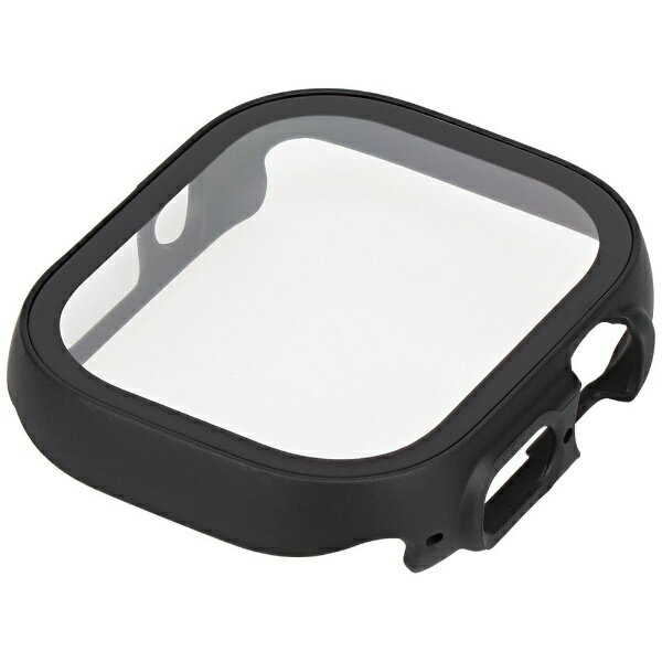 Apple Watch シリーズ用のガラスフィルム一体型 保護ケースです。■Apple Watchの画面と本体をしっかり守る画面部分はキズがつきにくい表面硬度9Hの強化ガラスを採用。サイド部分はポリカーボネート素材により、薄く軽量ながらも、...