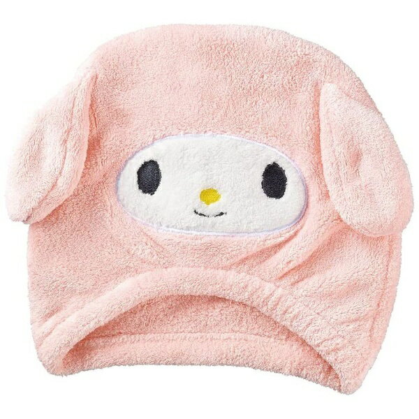 サッと被るだけで可愛いマイメロディに変身！■お風呂上がりに被るだけでしっかり吸水お風呂上がりや、プール、スイミングの後に被るだけで簡単吸水！湯冷め防止にも。■ぐんぐん吸水、サッと乾く繊維の隙間にある大量の隙間で、水分を一時的に吸水して溜め込...