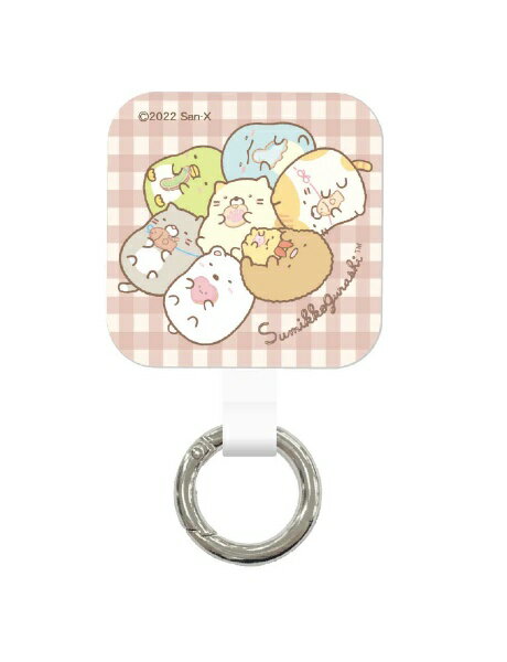 スマホケースの中に挟むだけでマルチに使えるスマホアクセサリです。リングに指を通すことでスマートフォンの持ちやすさを向上し、落下を防止します。リング部分を持ち手にして持ち歩いたり、カバン・ベルトループ等に取り付けたりと様々な用途でご使用いただ...