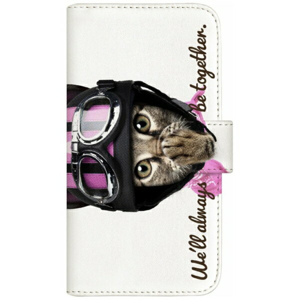 with NYAGOはお洒落でかわいい人気の猫デザインブランド。しっかりとした質感の厚手タイプ手帳型。■「猫びより」など雑誌やメディアにも多数紹介されました。個性的な可愛いニャンコは超目立ちます！■しっかりとした質感の厚手タイプ手帳型ケース...