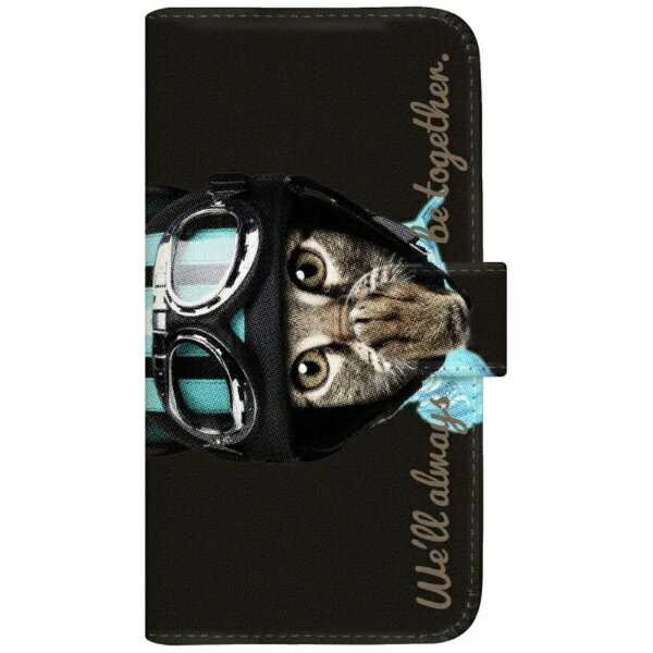 with NYAGOはお洒落でかわいい人気の猫デザインブランド。しっかりとした質感の厚手タイプ手帳型。■「猫びより」など雑誌やメディアにも多数紹介されました。個性的な可愛いニャンコは超目立ちます！■しっかりとした質感の厚手タイプ手帳型ケース...