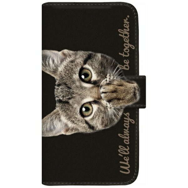 with NYAGOはお洒落でかわいい人気の猫デザインブランド。しっかりとした質感の厚手タイプ手帳型。■「猫びより」など雑誌やメディアにも多数紹介されました。個性的な可愛いニャンコは超目立ちます！■しっかりとした質感の厚手タイプ手帳型ケース...