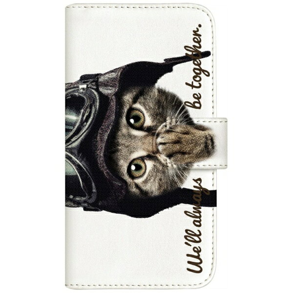 with NYAGOはお洒落でかわいい人気の猫デザインブランド。しっかりとした質感の厚手タイプ手帳型。■「猫びより」など雑誌やメディアにも多数紹介されました。個性的な可愛いニャンコは超目立ちます！■しっかりとした質感の厚手タイプ手帳型ケース...