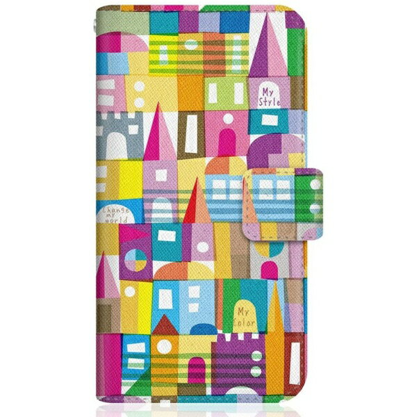 CaseMarket オリジナルのおしゃれなデザインプリントが魅力のオリジナル手帳型ケース。■薄くて使いやすいステッチタイプ手帳型ケースは中芯に特殊素材を採用し『薄さ強さ』を両立。■各機種に専用のカメラ穴が空いており、手帳に装着したままカメ...