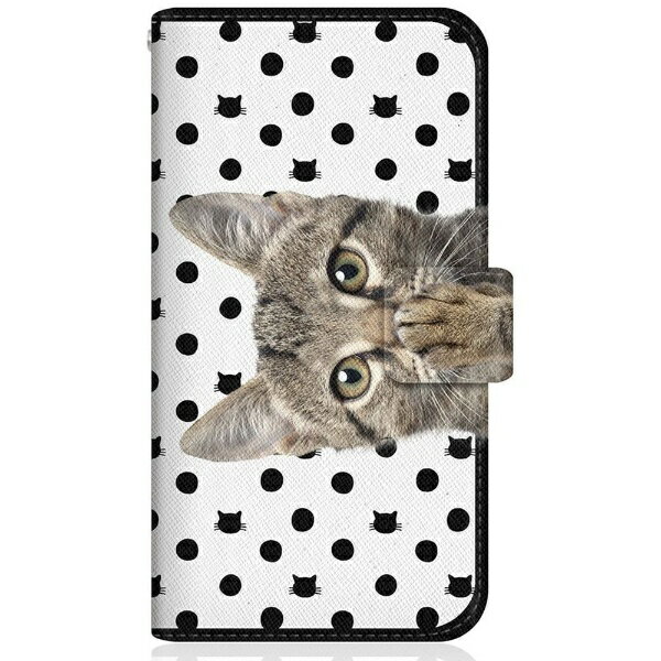 with NYAGOはお洒落でかわいい人気の猫デザインブランド。かさばらないスリム手帳型ケース。■「猫びより」など雑誌やメディアにも多数紹介されました。個性的な可愛いニャンコは超目立ちます！■薄くて使いやすいステッチタイプ手帳型ケースは中芯...