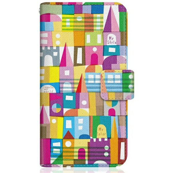 CaseMarket オリジナルのおしゃれなデザインプリントが魅力のオリジナル手帳型ケース。■薄くて使いやすいステッチタイプ手帳型ケースは中芯に特殊素材を採用し『薄さ強さ』を両立。■各機種に専用のカメラ穴が空いており、手帳に装着したままカメ...